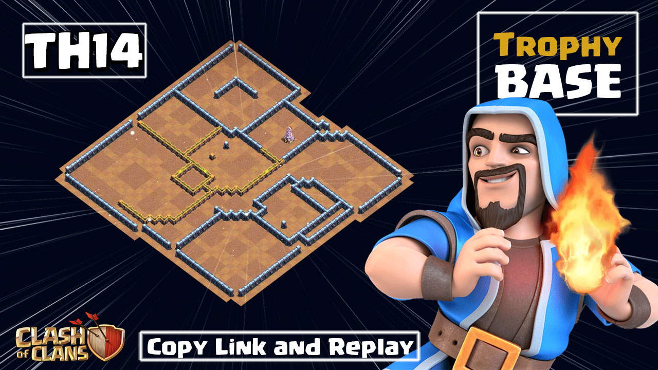 Base Th14 Leo Rank Huyền Thoại Thủ Th15 Không Nát - Clash of clans